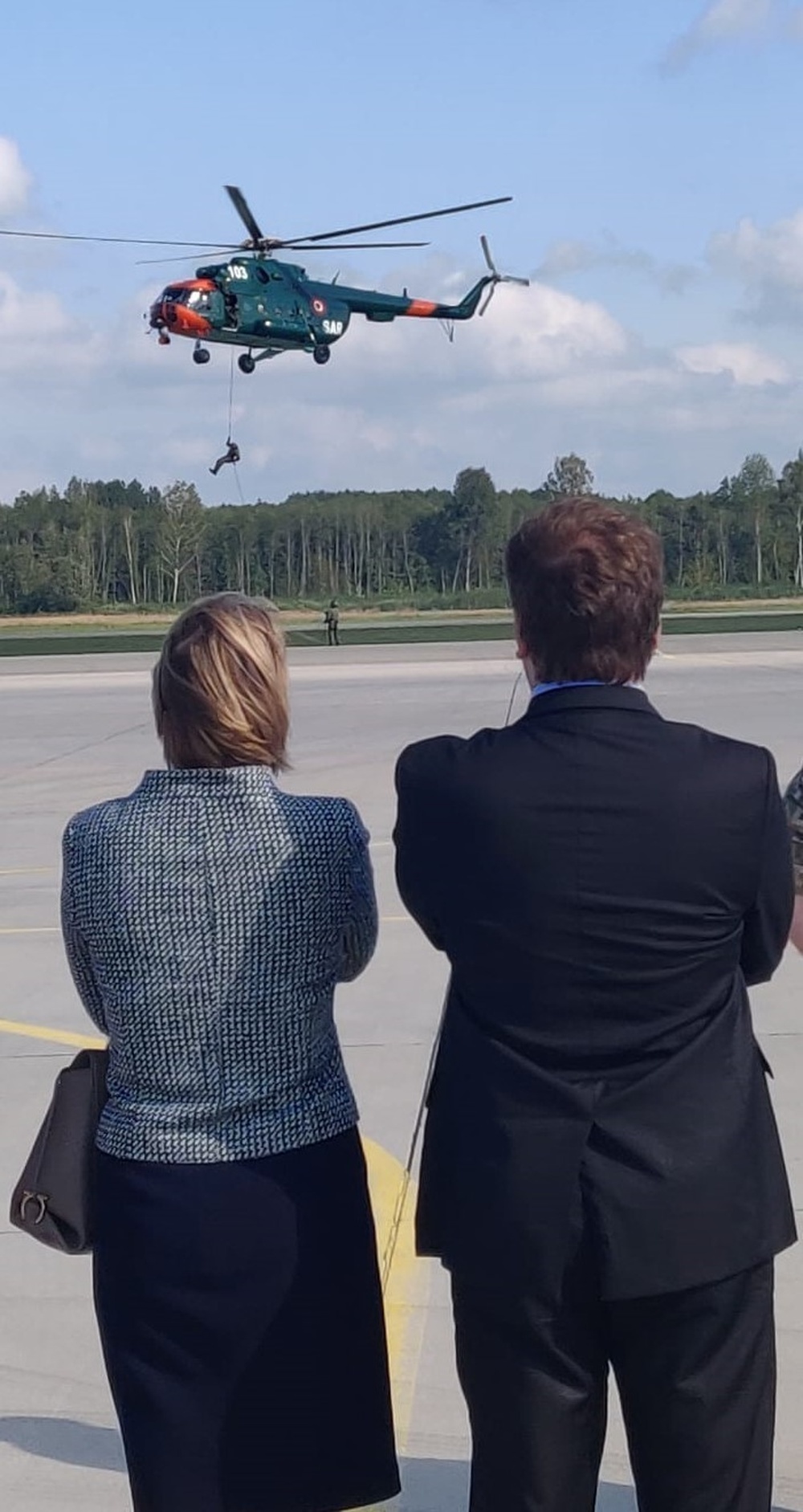 DVIDS - News - Latvian Prime Minister Visits 1st CAB Soldiers on ...