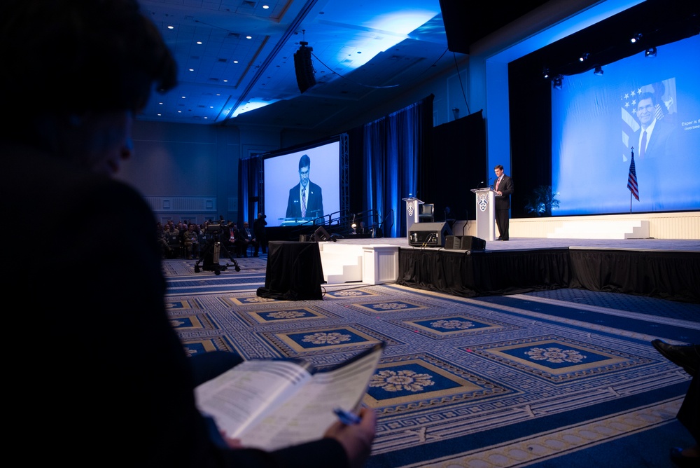 DVIDS - Images - Secretary Esper Delivers Remarks at Air Force ...