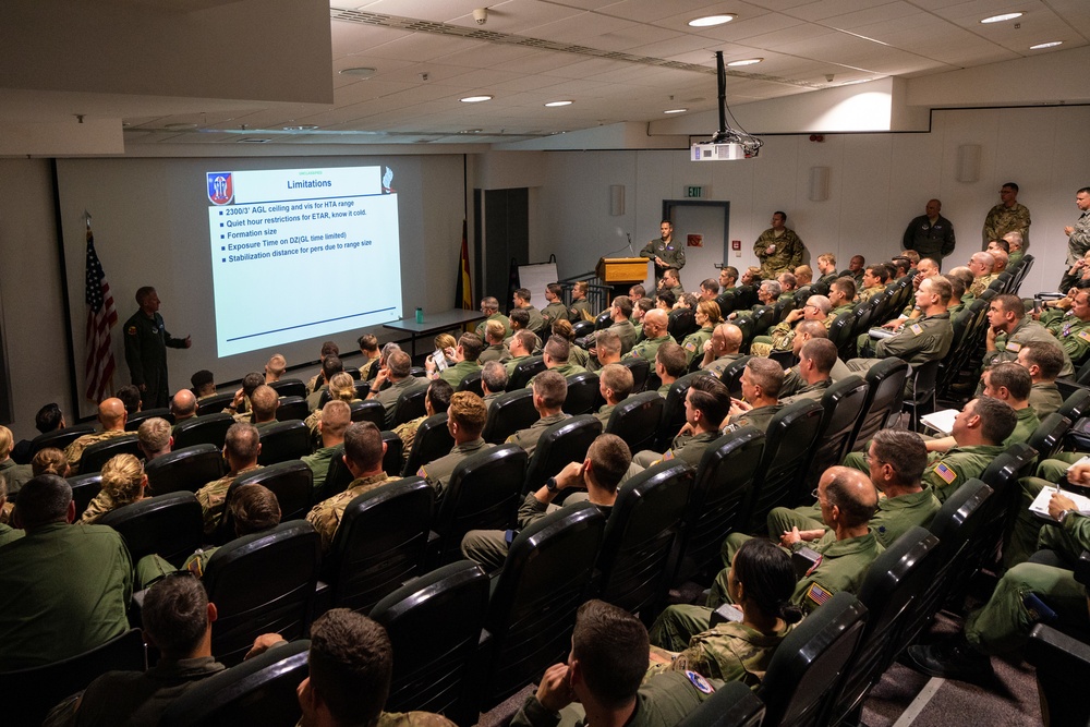 DVIDS - Images - Airlift crews are briefed for Saber Junction 19 [Image ...