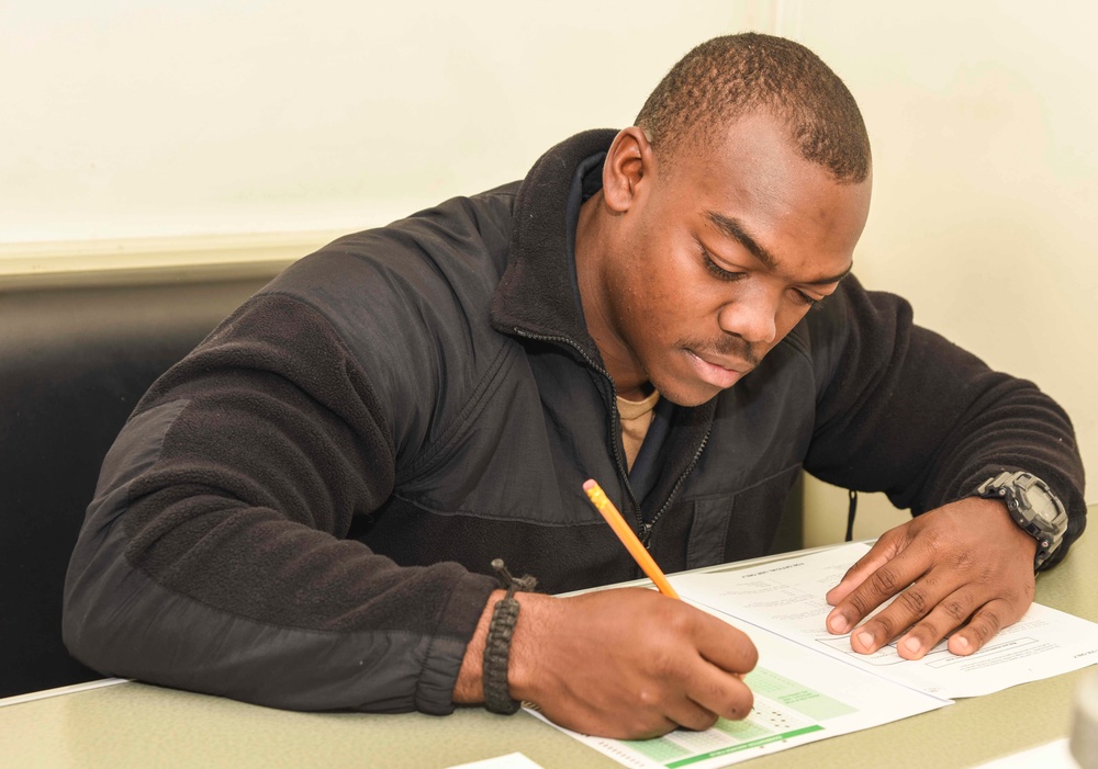 DVIDS - Images - USS John P. Murtha (LPD 26) E-4 Advancement Exam ...