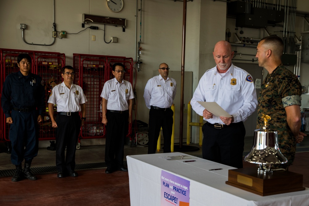 DVIDS - News - Colonel Fredrick Lewis signs Fire Prevention Proclamation