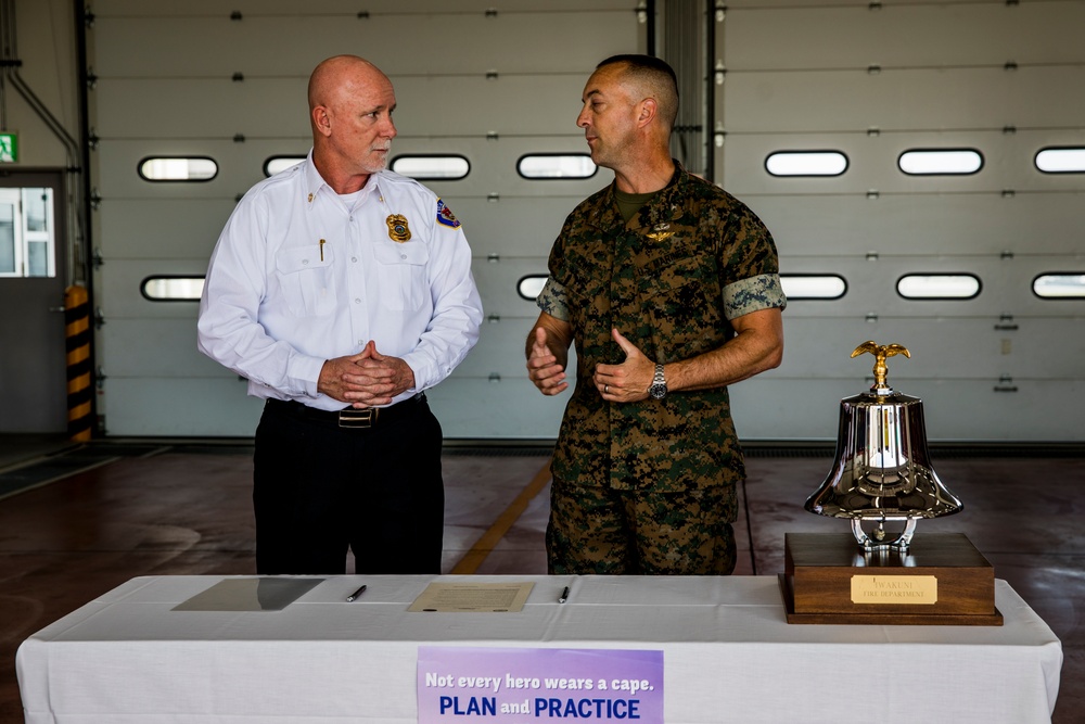 DVIDS - News - Colonel Fredrick Lewis signs Fire Prevention Proclamation