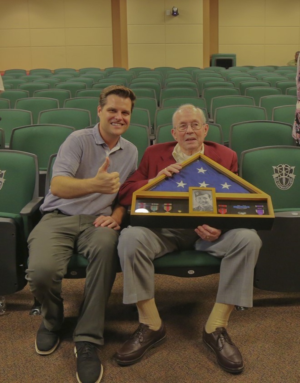 DVIDS - News - 7th SFG(A) hosts and honors WWII veteran