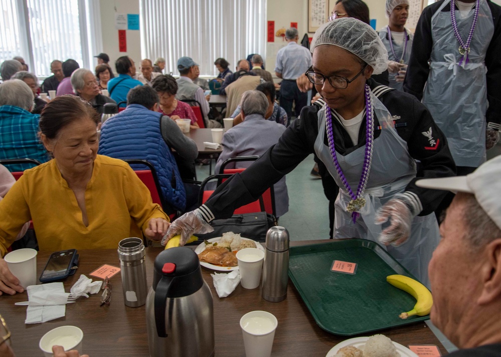 DVIDS - Images - Sailors Serve Food At Self-help For The Event [Image 1 ...