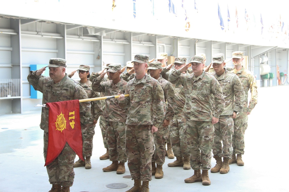 DVIDS - Images - 411th Transportation Detachment Change of Command ...