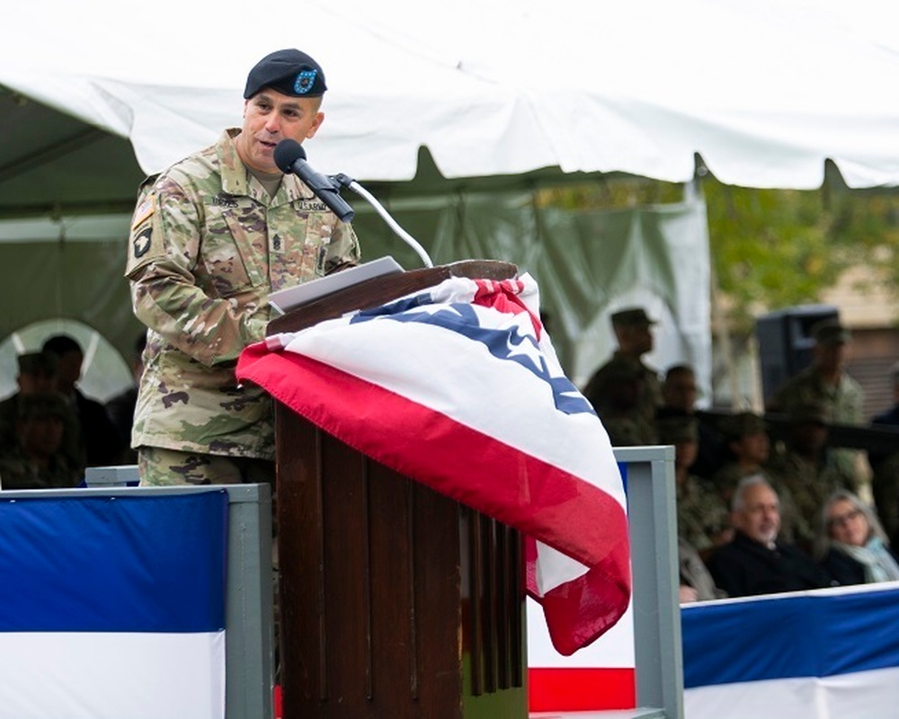 DVIDS - News - Torres takes over as ASC command sergeant major, Ulloth ...