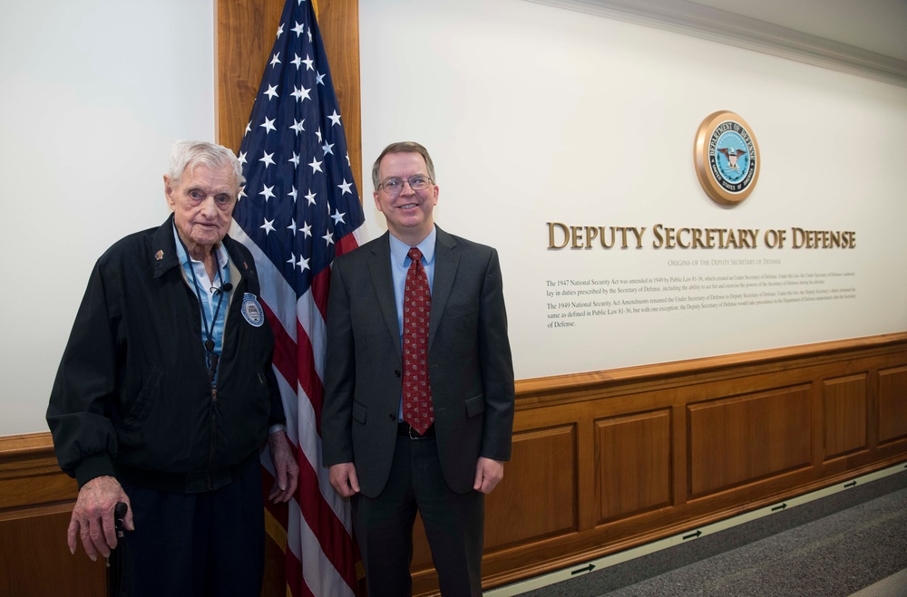 DVIDS - Images - WWII Veteran Jack Eaton is honored at the Pentagon ...