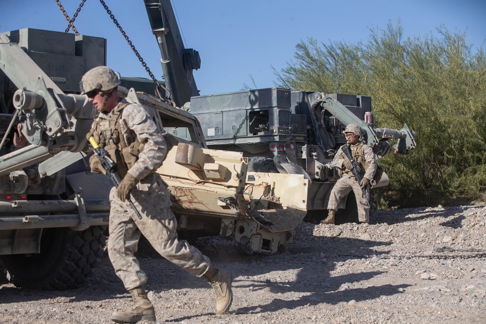 DVIDS - Images - Combat Logistics Battalion 8 Live Fire Recovery ...