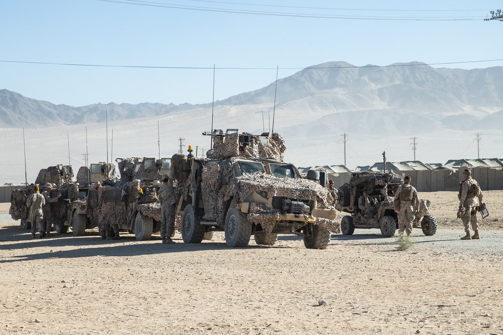 DVIDS - Images - Marines depart to the field for the start of MWX ...