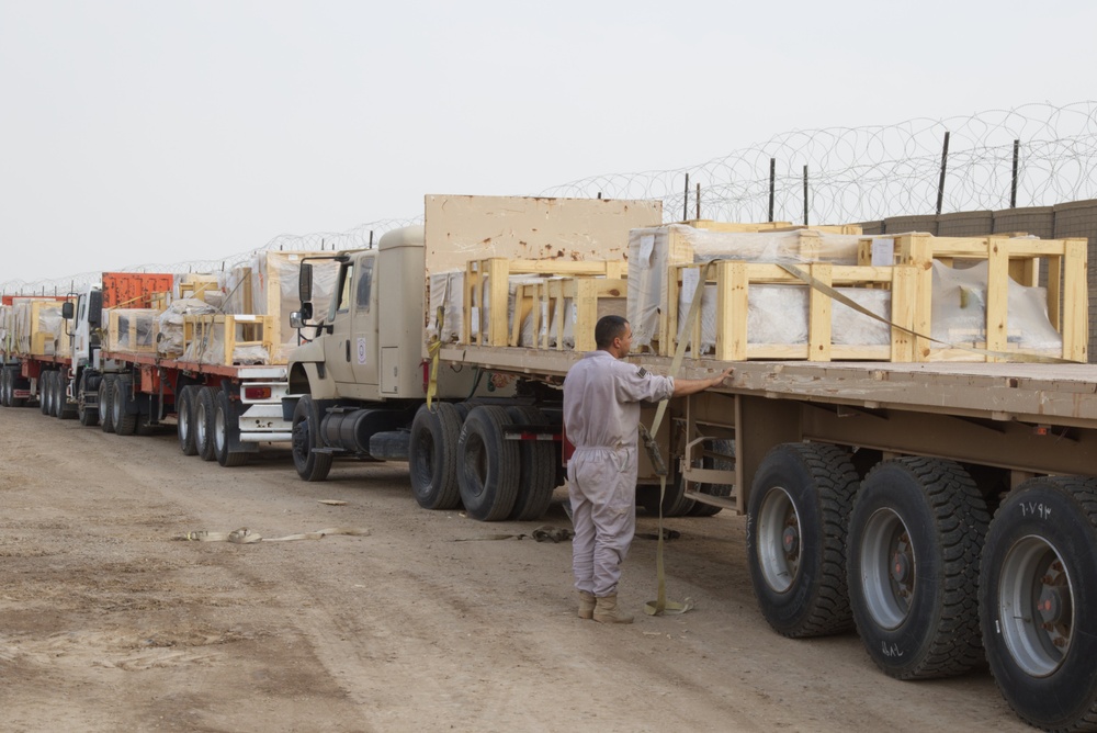 DVIDS - News - Iraqi Troops take charge of logistics