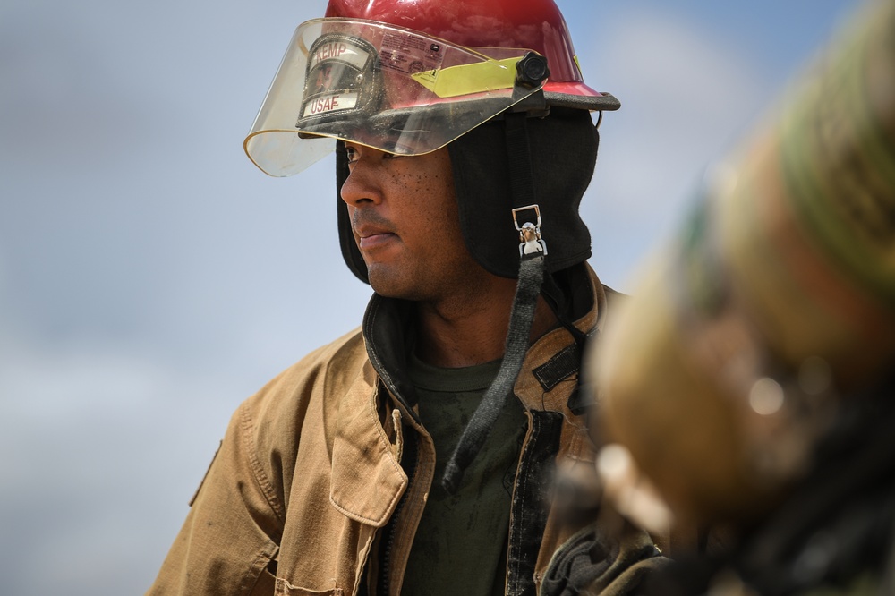 DVIDS - Images - Air Force Firefighters Maintain Readiness in East ...