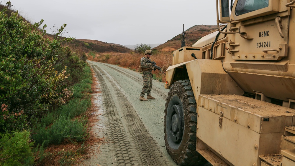 DVIDS - Images - 2/5 conducts mounted convoy training. [Image 2 of 2]
