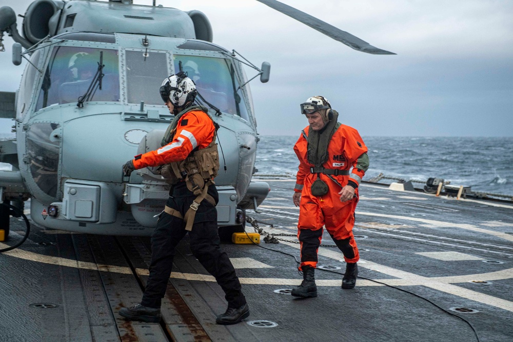DVIDS - Images - U.S. Navy Rear Adm. Edward Cashman Visits HNoMS Thor ...
