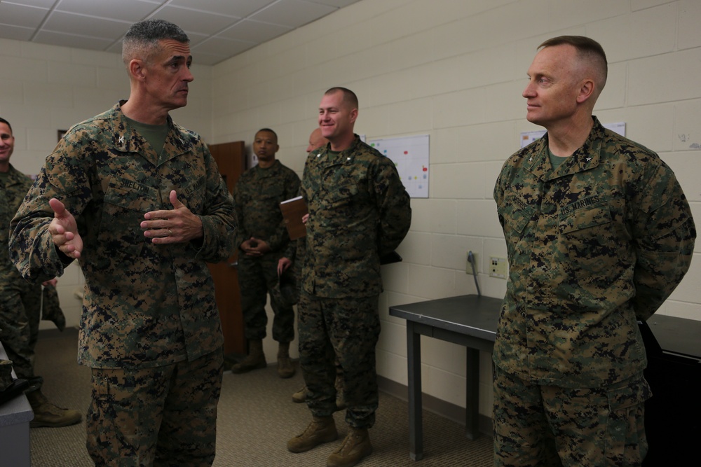 Dvids Images Brig Gen Morris Visits Mccsss Camp Johnson [image 2