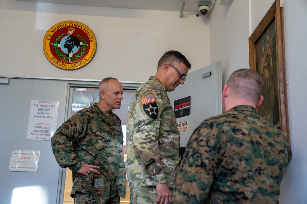 DVIDS - Images - AFRICOM Commander visits MARFOREURAF [Image 3 of 9]