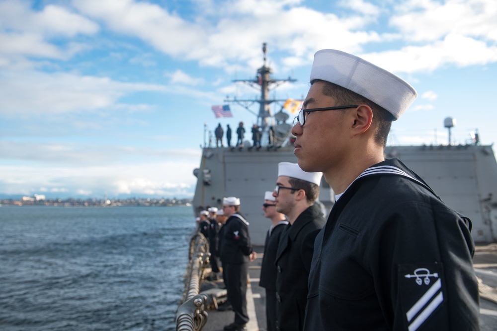 DVIDS - Images - USS Gridley Returns from Deployment [Image 3 of 5]