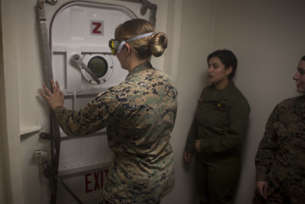 DVIDS - Images - 31st MEU Marines conduct egress training aboard the ...