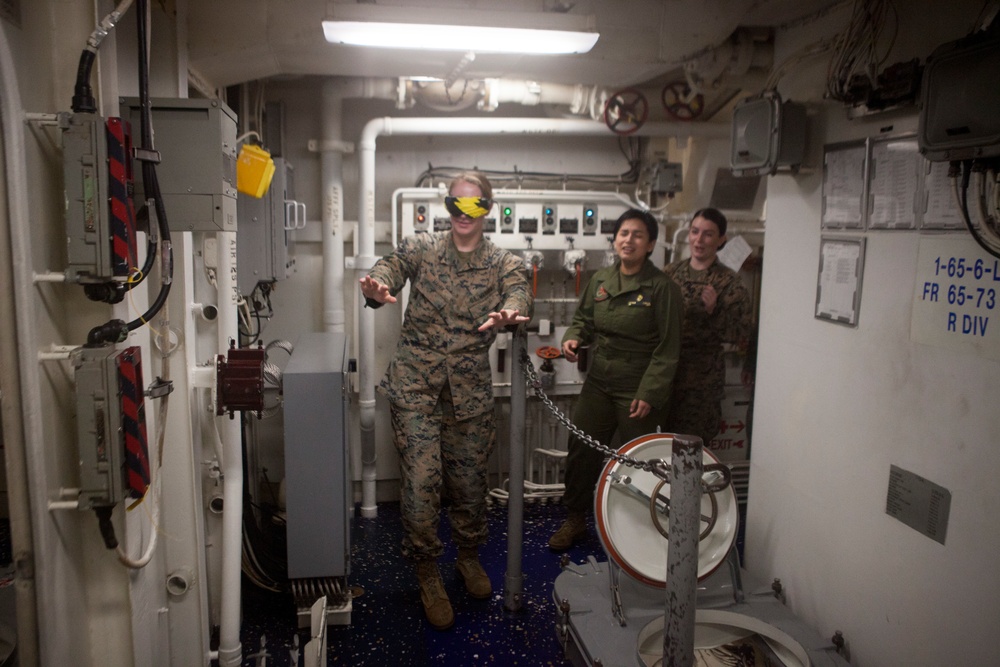 DVIDS - Images - 31st MEU Marines conduct egress training aboard the ...