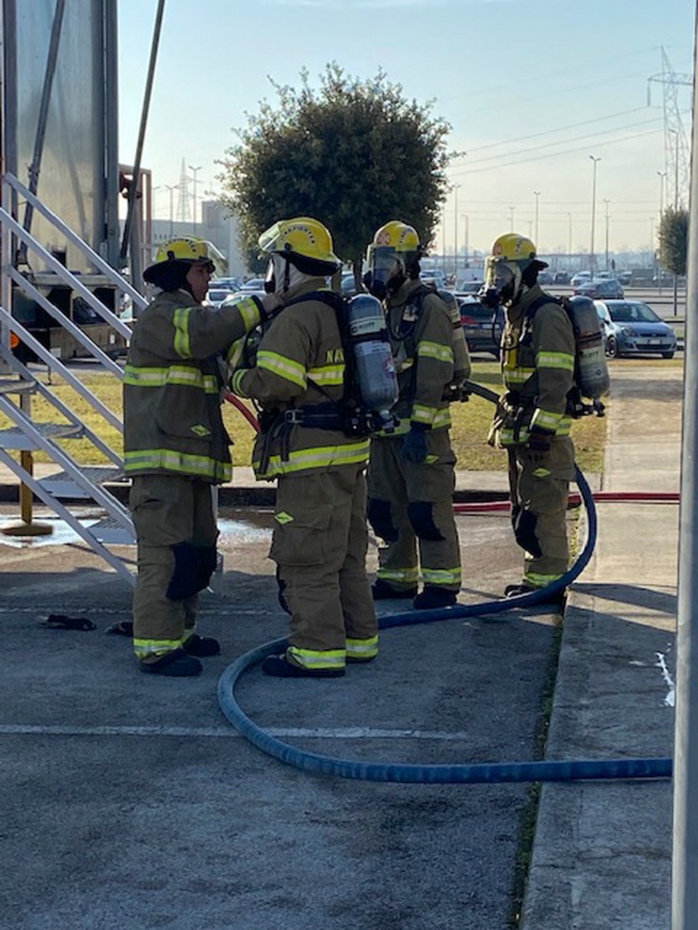 DVIDS - News - Innovative Emergency Services Training at NSA Naples