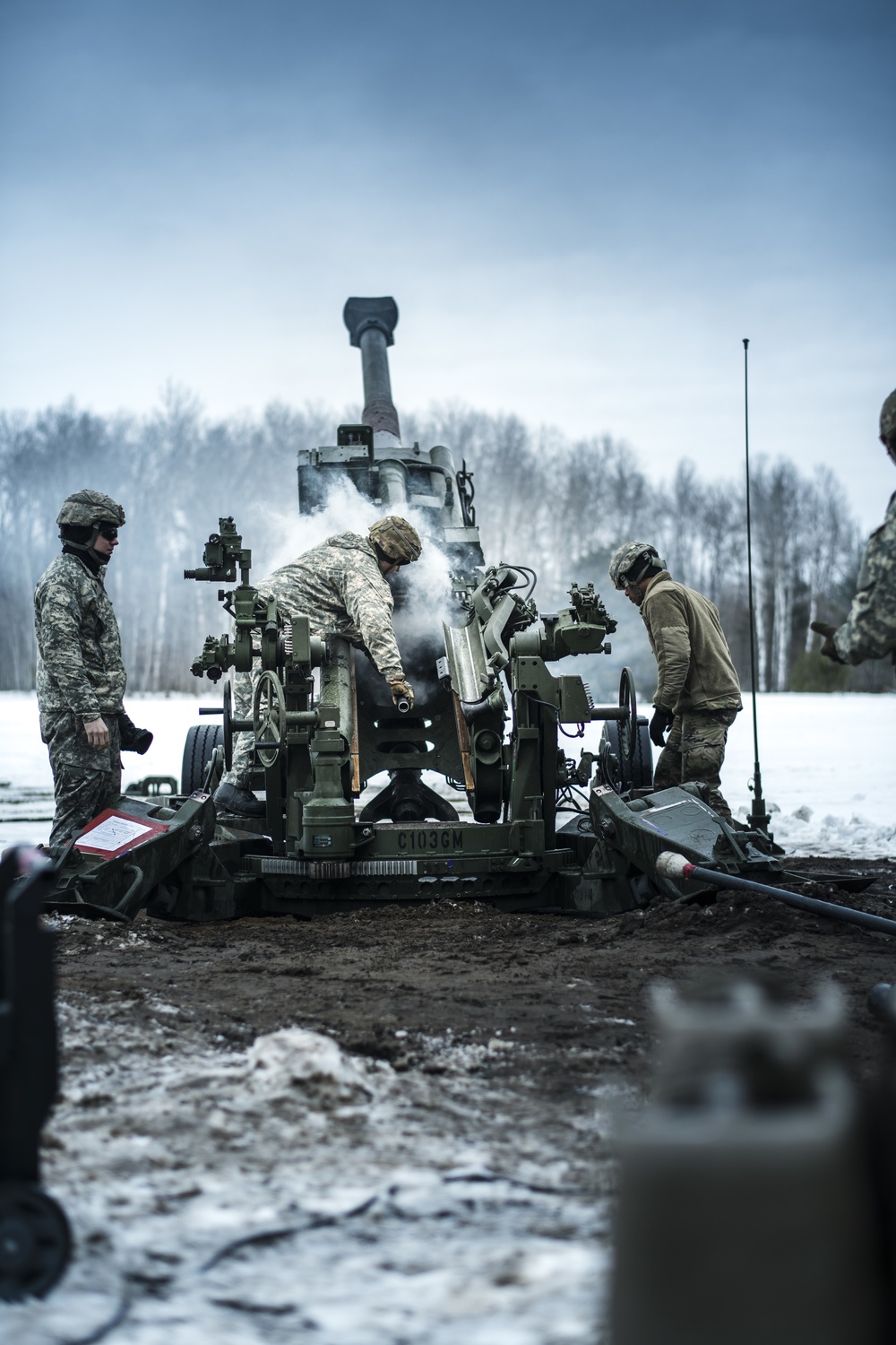 DVIDS - Images - Wisconsin Field Artillery Regiment conducts winter ...