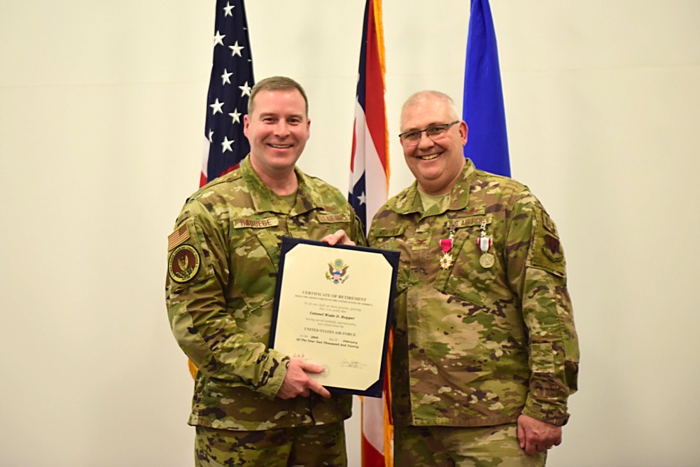DVIDS - News - 251st CEIG commander retires from the Ohio Air National Guard