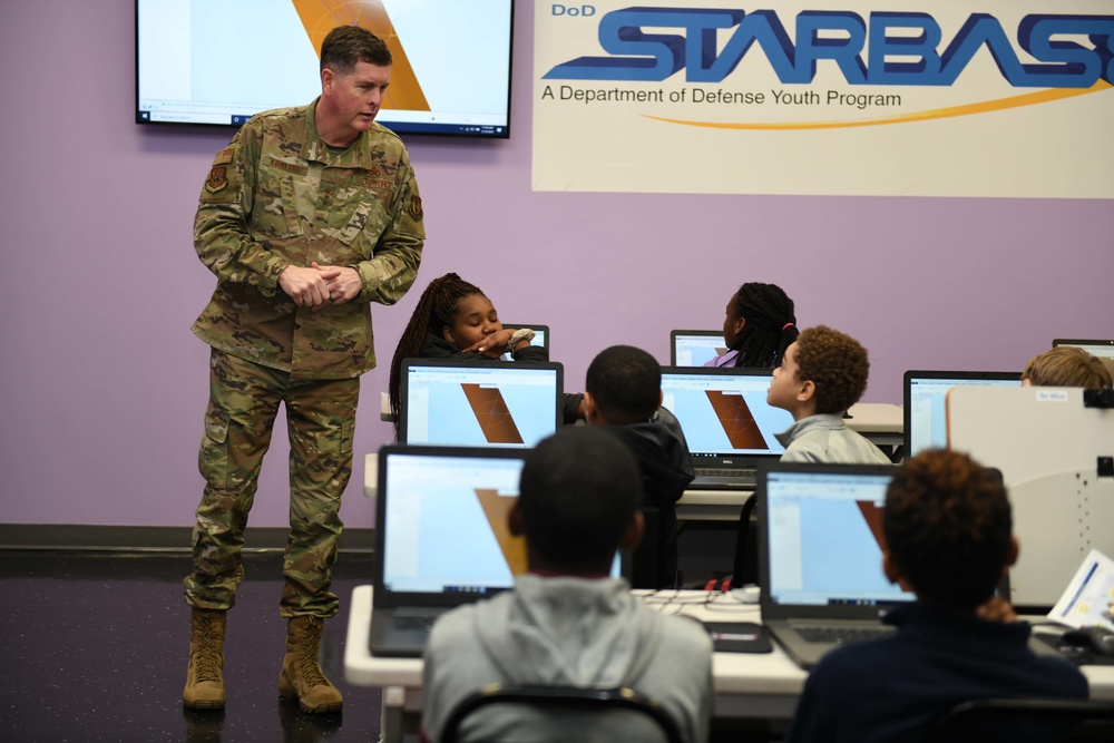 DVIDS - Images - Lt.Gen. Kirkland visits STARBASE ROBINS [Image 4 of 4]