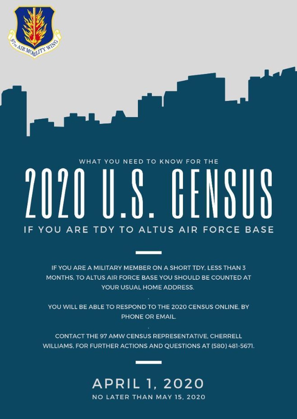 DVIDS - News - Everyone counts in the 2020 Census