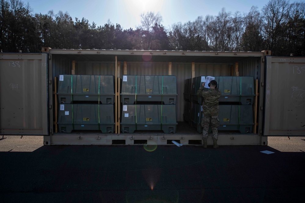DVIDS - Images - Ramstein receives largest munitions shipment in over ...
