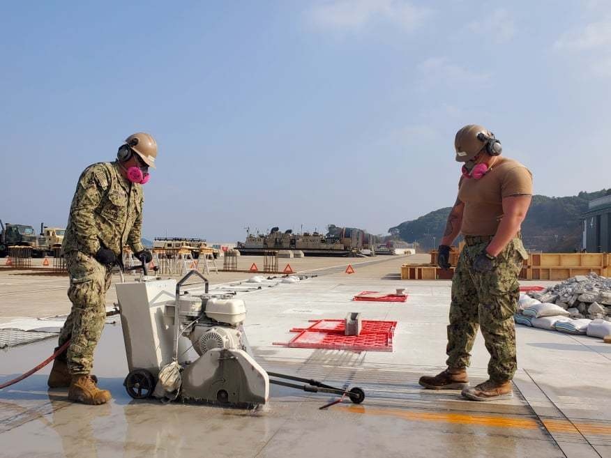 DVIDS - Images - U.S. Navy Seabees with NMCB-5’s Detail Sasebo support ...