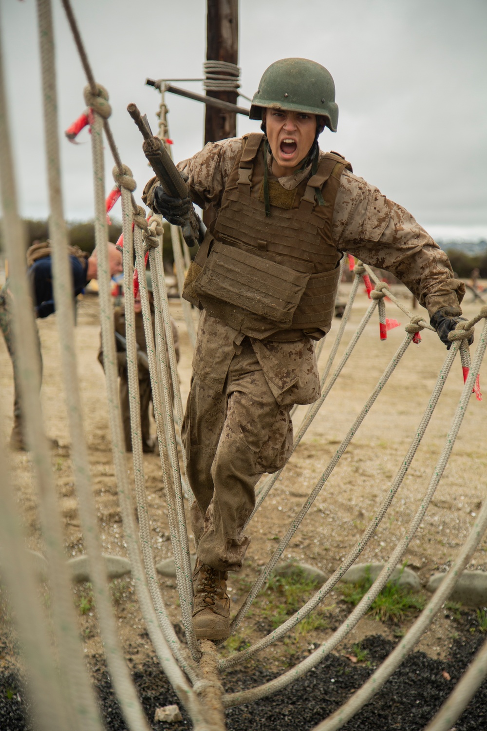 DVIDS - Images - Mike Company Bayonet Assualt Course [Image 1 of 8]