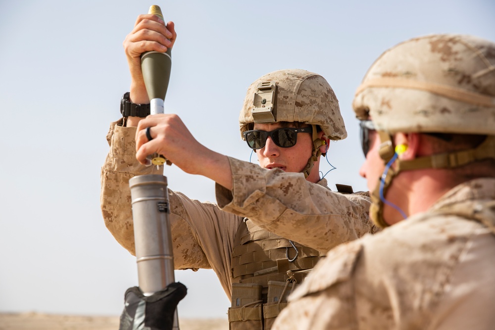 DVIDS - Images - U.S. Marines Conduct Live Fire Mortar Training in UAE ...
