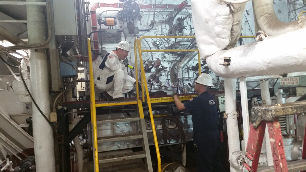 DVIDS - Images - Coast Guard conducts safety inspections aboard USNS ...
