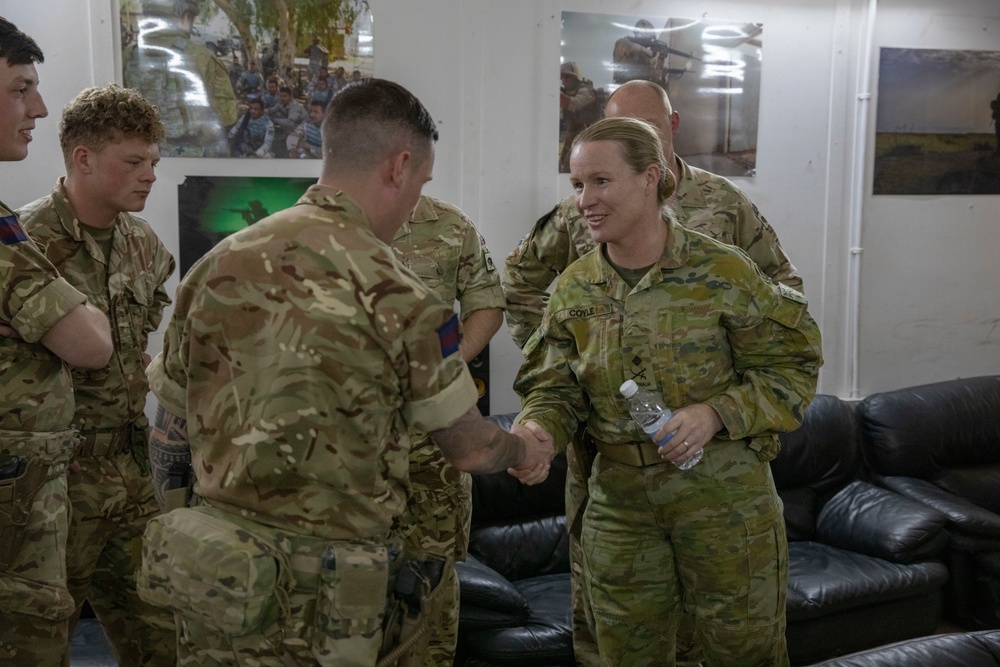 DVIDS - Images - Australian Maj. Gen. Coyle visits Camp Taji [Image 3 of 4]