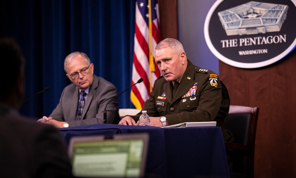 DVIDS - Images - Pentagon Press Conference [Image 8 of 8]