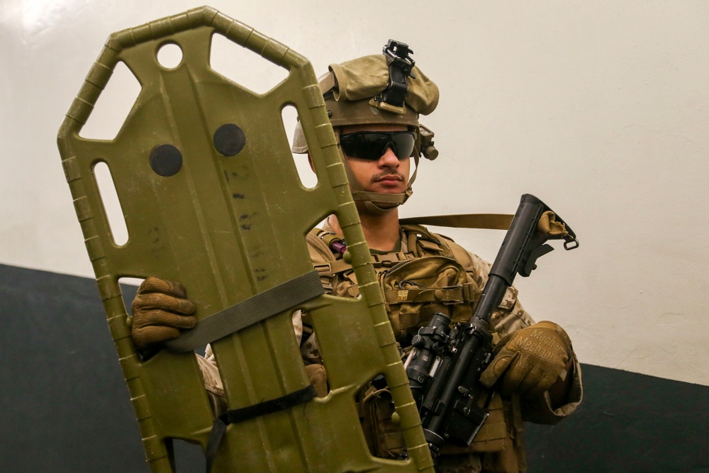 DVIDS - Images - Weapons Company conducts TRAP rehearsal aboard USS ...