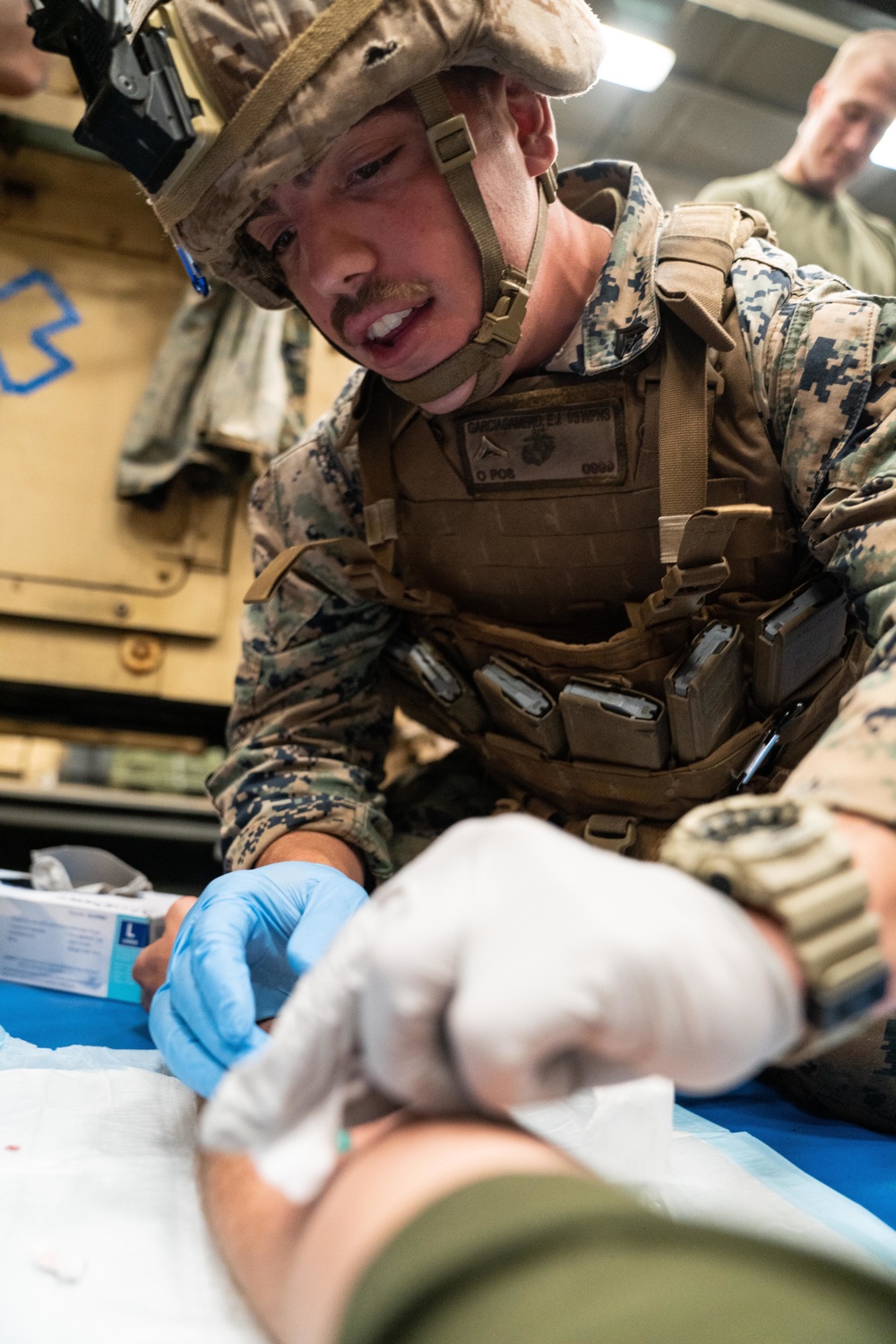 DVIDS - Images - 31st MEU Marines conduct combat medical training ...