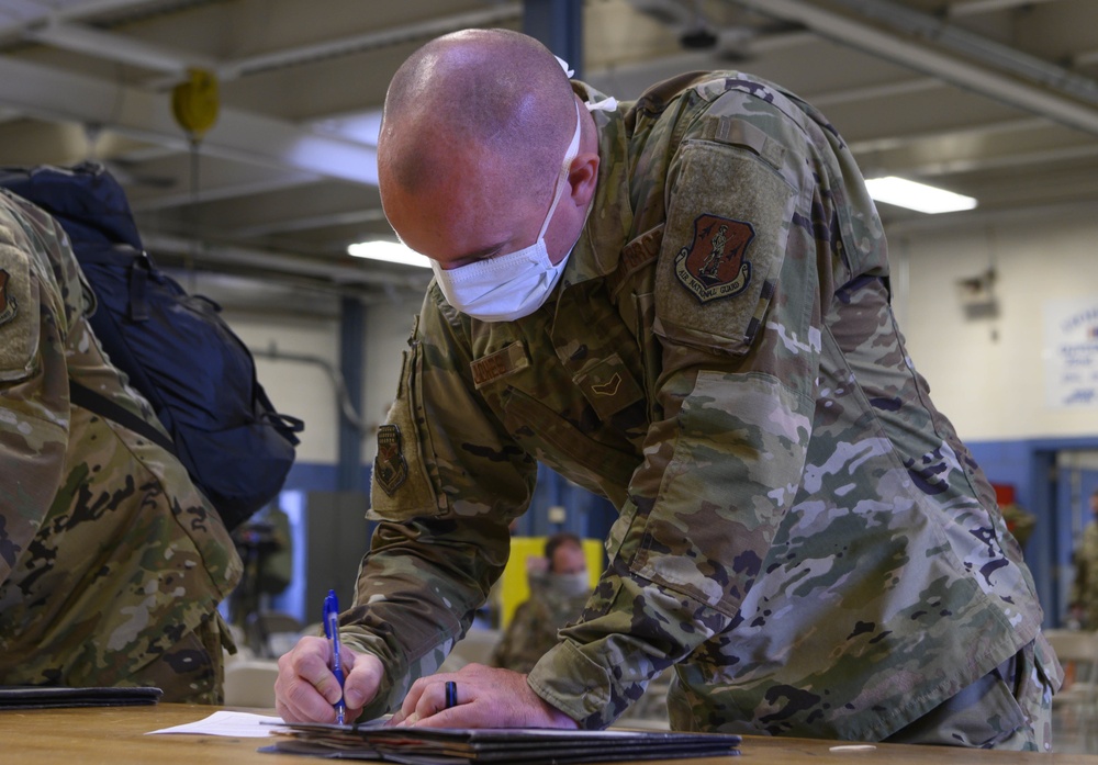 DVIDS - Images - 130th Airmen Deploy Amid Global Pandemic [Image 1 of 5]