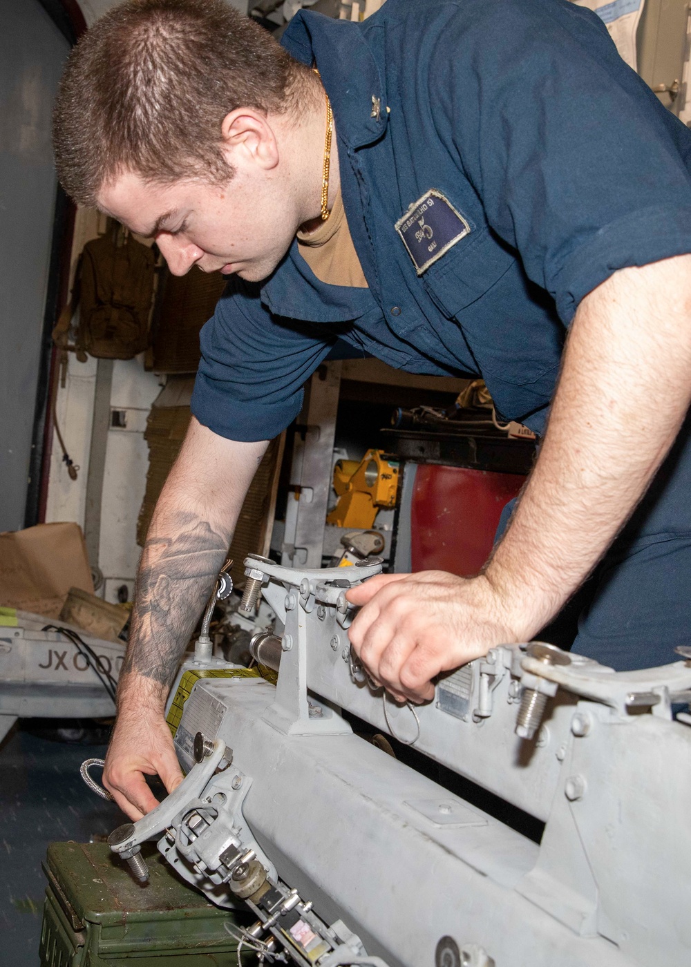 DVIDS - Images - USS Bataan (LHD 5) Gun Shop [Image 2 of 4]