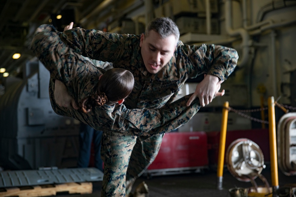 DVIDS - Images - USS Bataan (LHD 5) MCMAP [Image 4 of 7]