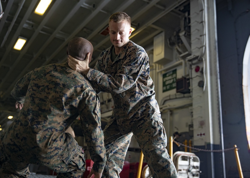 DVIDS - Images - USS Bataan (LHD 5) MCMAP [Image 6 of 7]