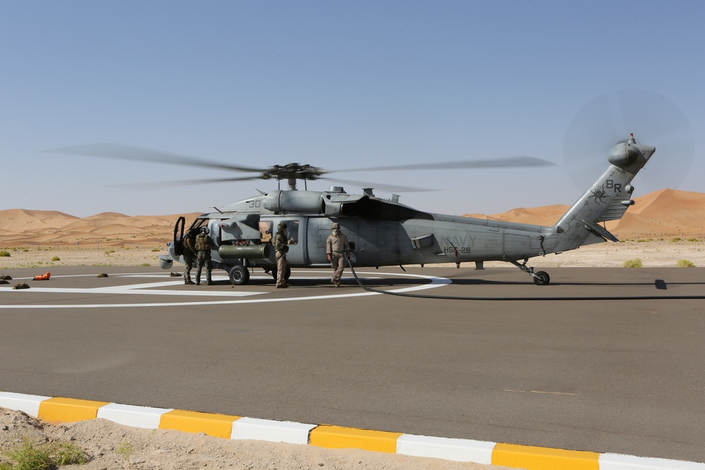 DVIDS - Images - BATARG aircraft receive fuel at forward arming and ...