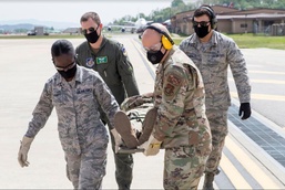 Army-Airforce Medical Personnel Take to the Skies