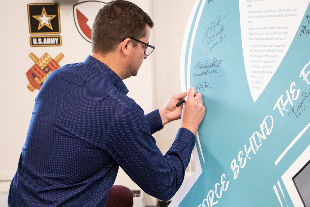 DVIDS - Images - RIA factory command team signs SHARP proclamation ...