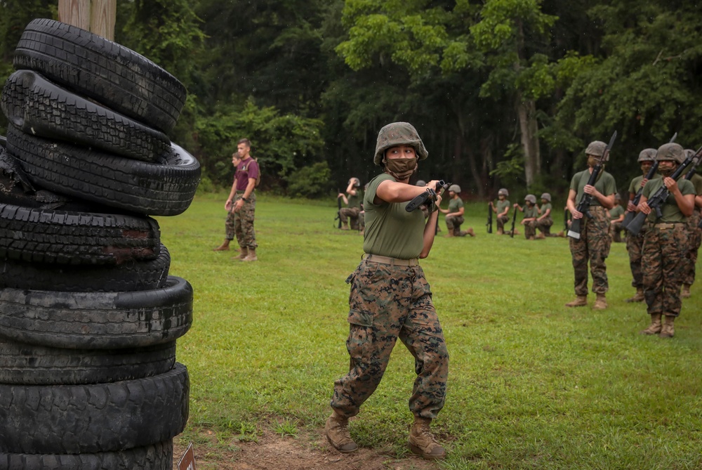 DVIDS - Images - Oscar 1 Bayonet Assault Course and Body Sparring ...