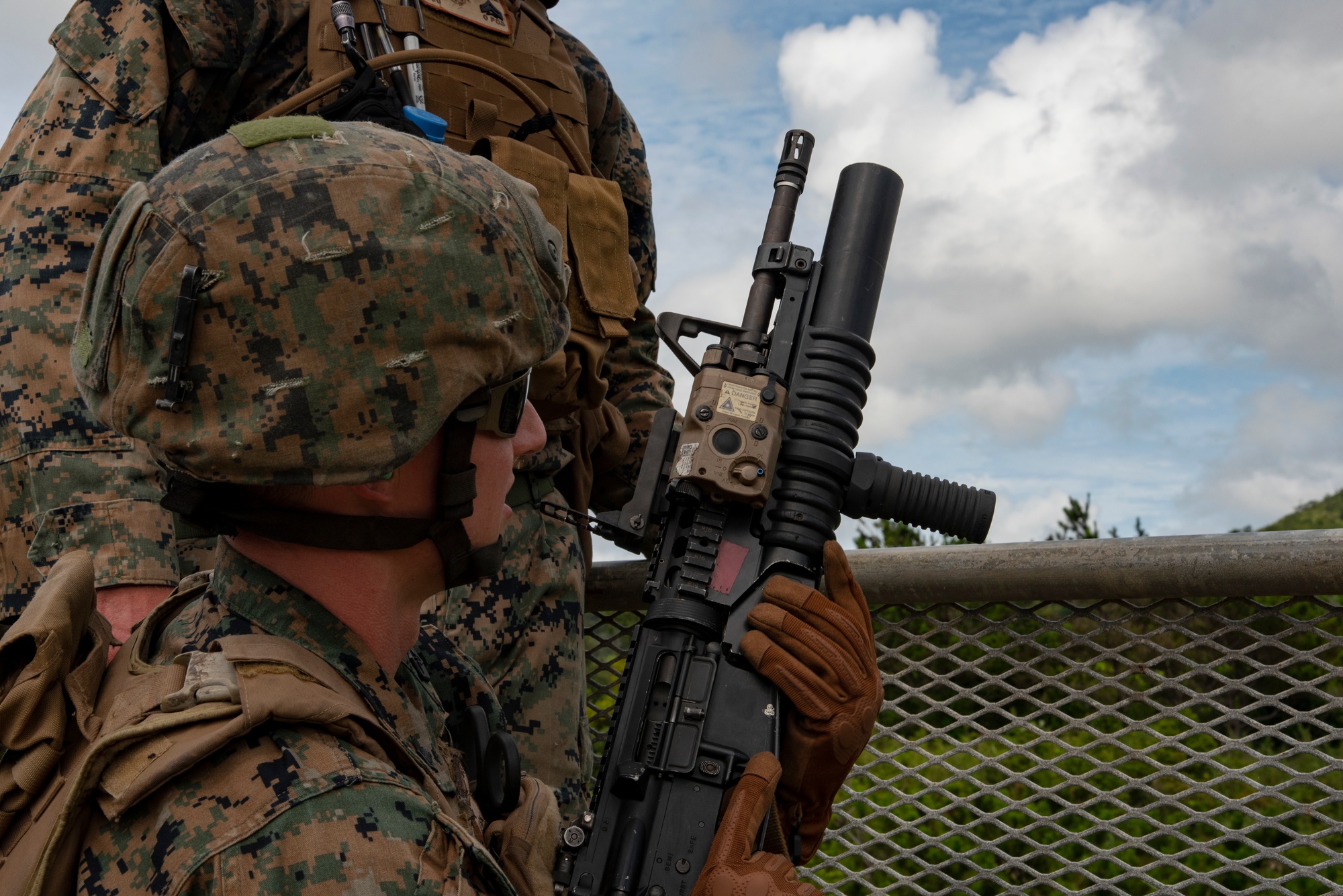 M203 Grenade Launcher Marines
