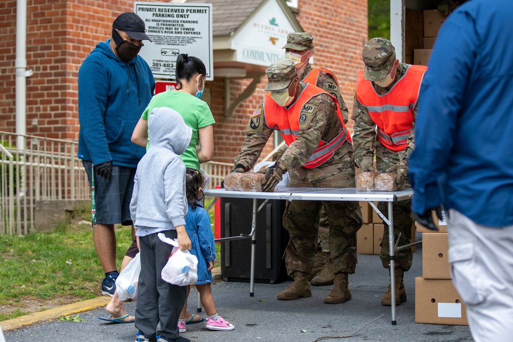 DVIDS - Images - MDNG 115th MP Battalion supports food distribution ...