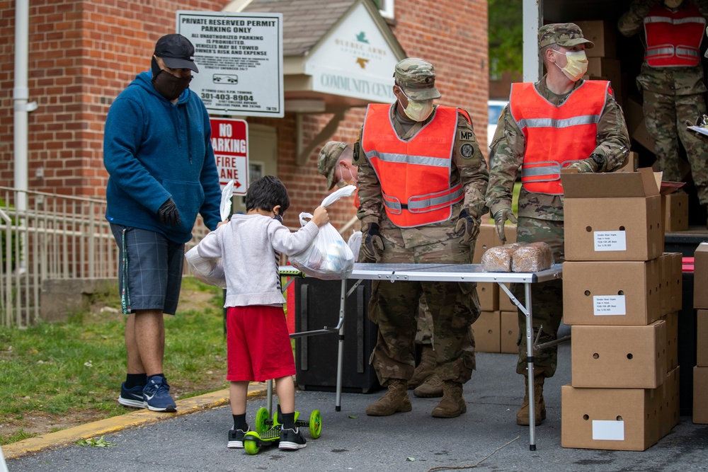 DVIDS - Images - MDNG 115th MP Battalion supports food distribution ...