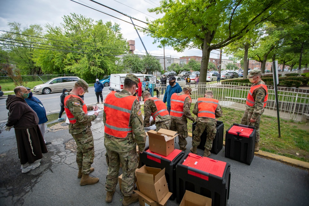 DVIDS - Images - MDNG 115th MP Battalion supports food distribution ...