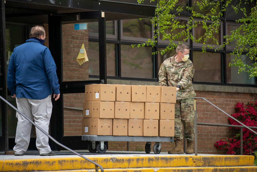 DVIDS - Images - MDNG 115th MP Battalion supports food distribution ...