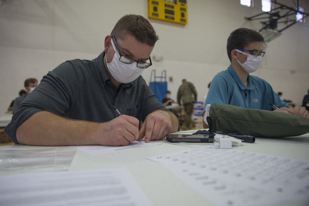 DVIDS - Images - Charlie Company Medical Screening [Image 11 of 11]